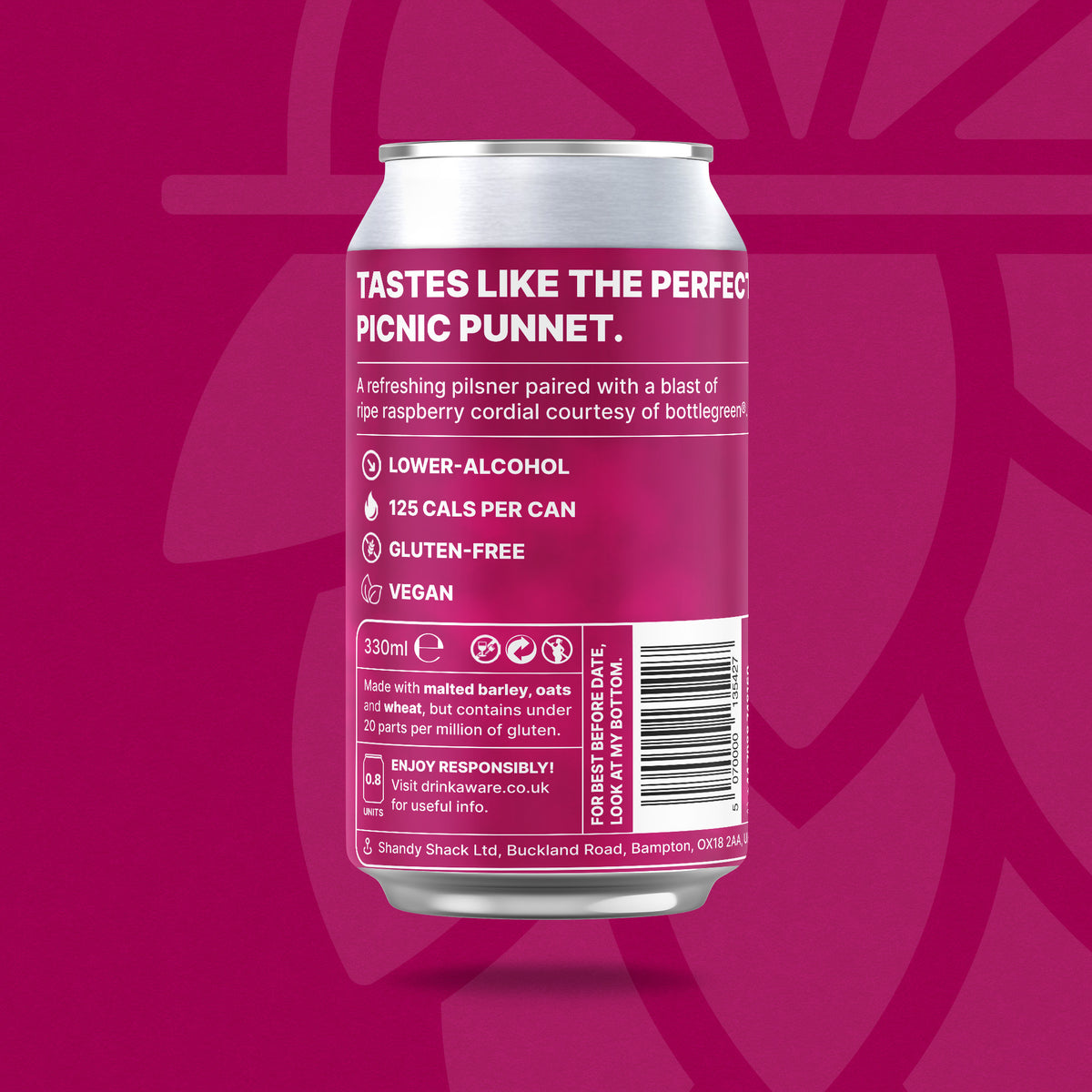 Raspberry Lager – Shandy Shack